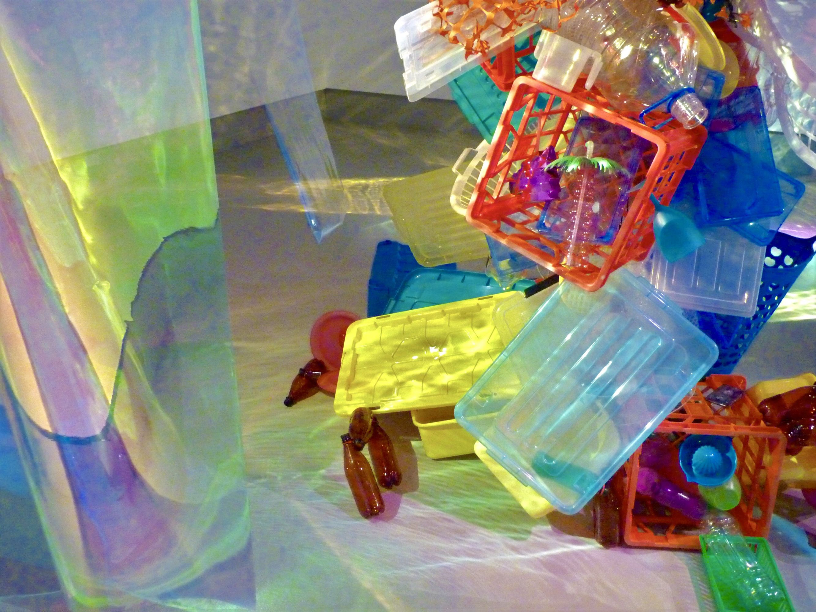 Plastic Glow - Installation by Korin Lesh | Off The Leash