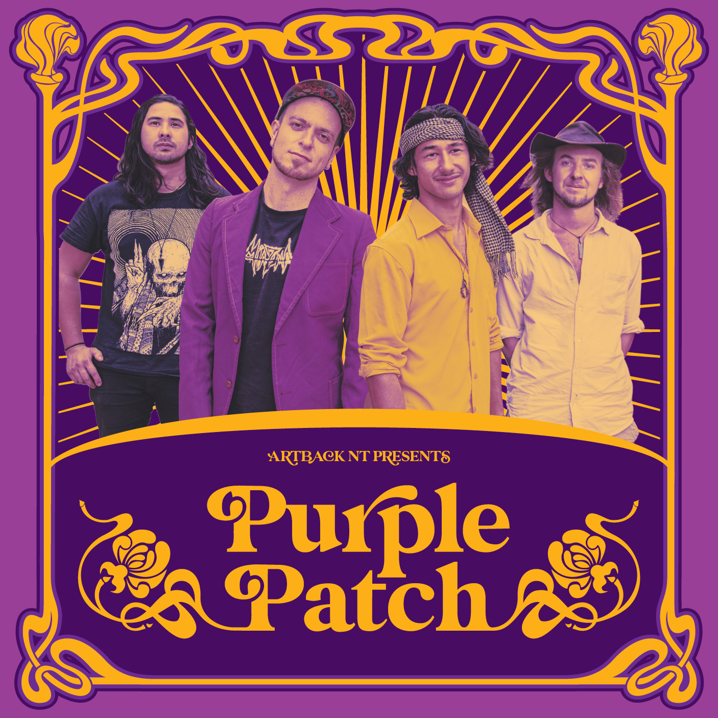Purple Patch at the Rails | Off The Leash