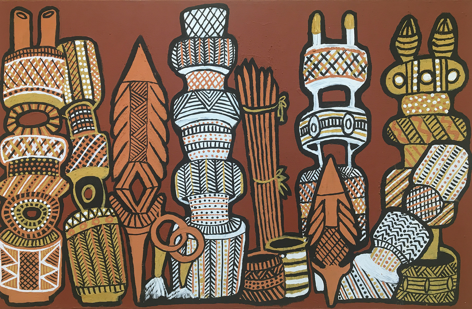 Aboriginal Bush Traders' Painting Sale | Off The Leash